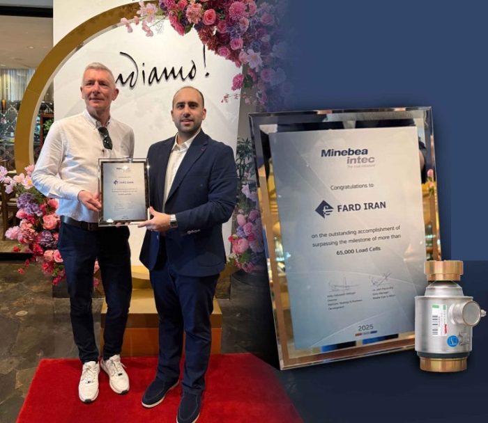 Installation of 65,000 German Minebea load cells in Iran